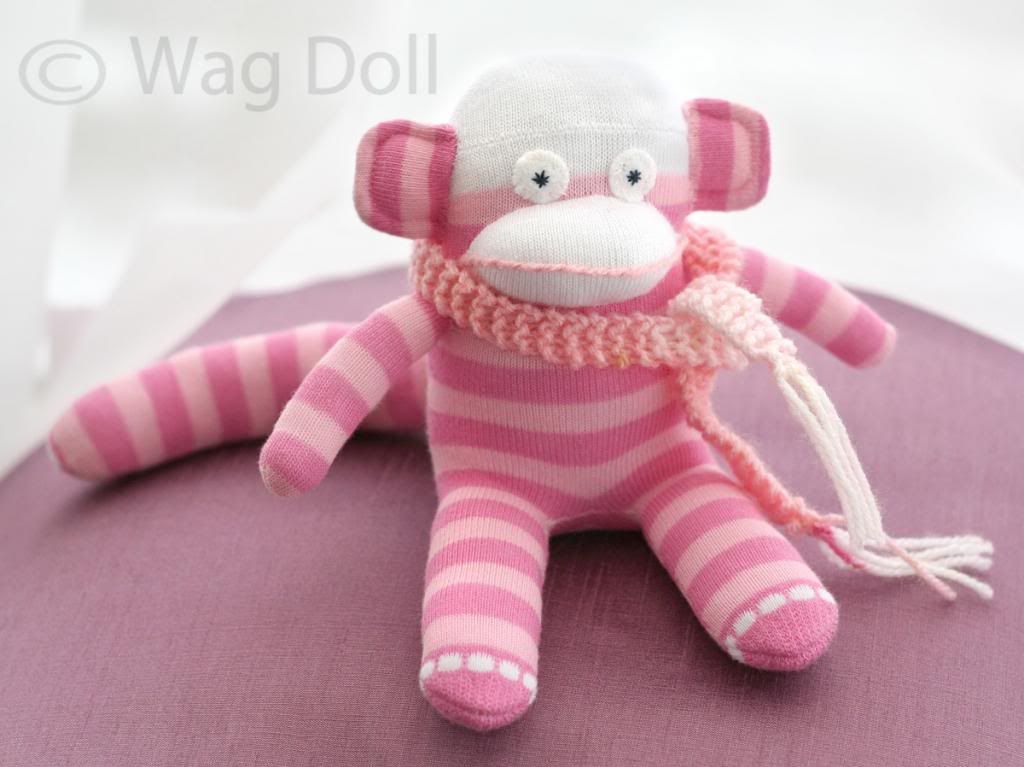 How To Make A Baby Sock Monkey - Tutorial